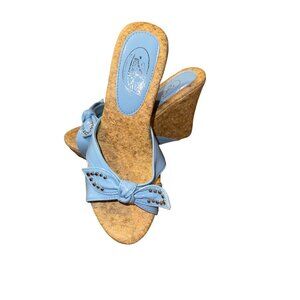 Bolaro by Summer Rio | Shoes | Bolaro By Summer Rio Blue Silver Studded ...